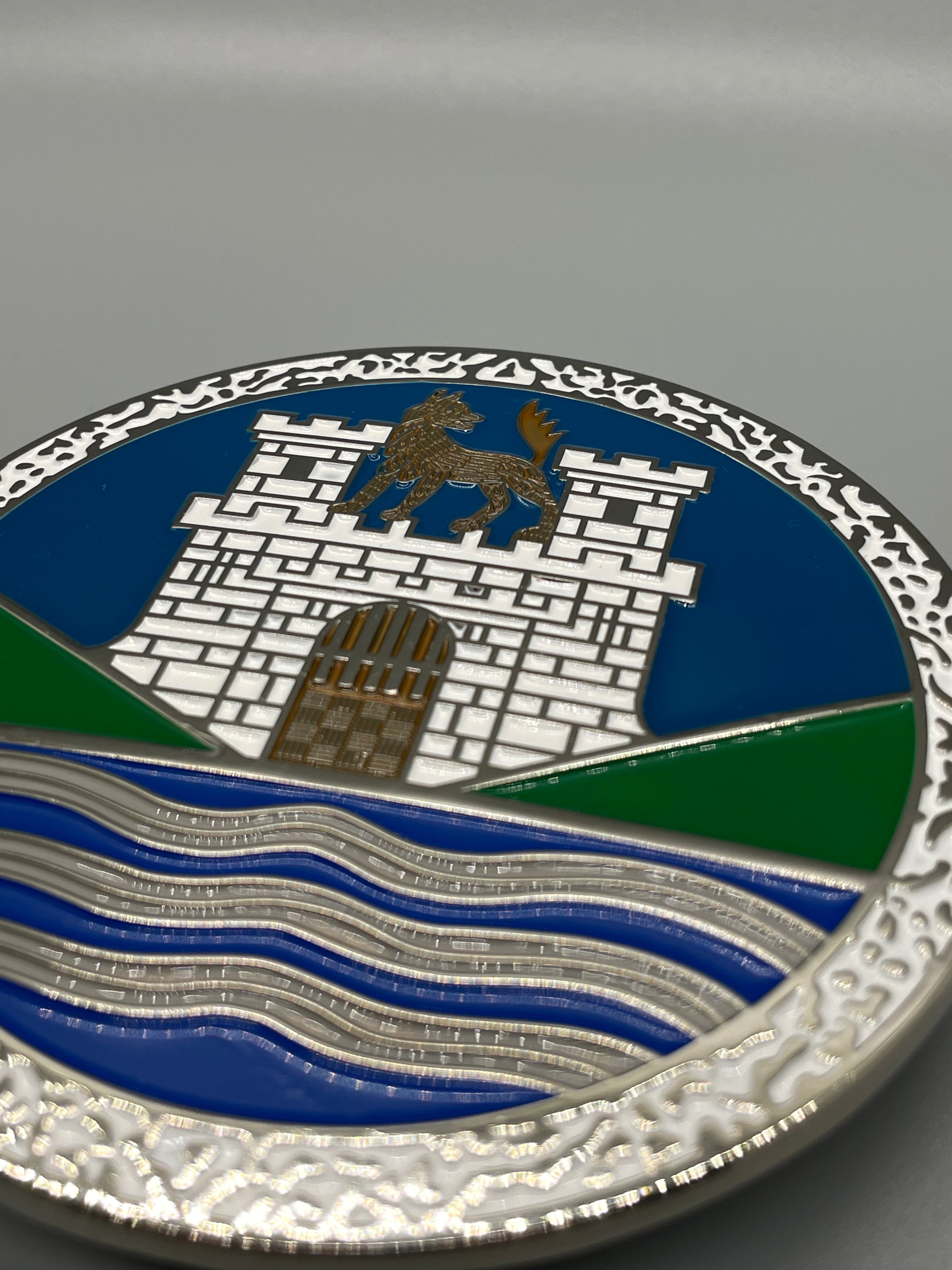 FRONT HOOD VW EMBLEM, with Wolfsburg Logo – ACB Adam custom badges